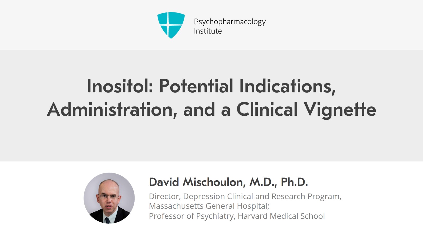 Inositol: Potential Indications, Administration, and a Clinical ...